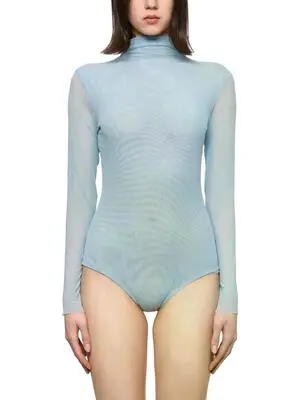 ATU BODY COUTURE High-neck Slim Fit Body - Blue