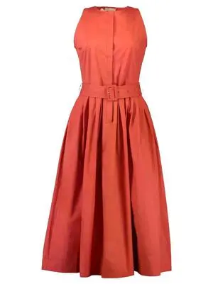 ANTONELLI FIRENZE Liana Belted Midi Dress