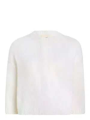 Khaite Sabina Cashmere Sweater White