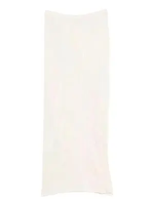 TOTEME Crinkled Midi Skirt - Neutrals