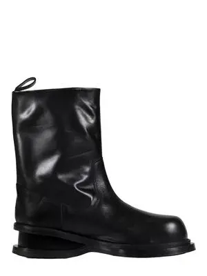 EGONLAB Leather Boots - Black