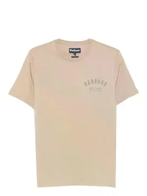Barbour Preppy Logo-print T-shirt - Neutrals