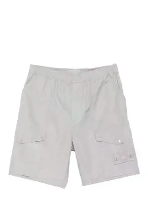 Stone Island Logo-patch Cargo Shorts - Grey