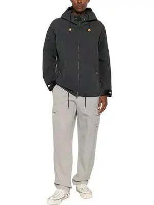 Stone Island 3100041 Cotton Linen Canvas Cargo Trousers - Grey