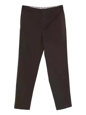 PT TORINO Belt-loops Straight Leg Trousers - Brown