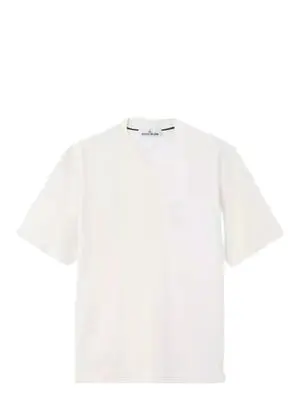 STONE ISLAND Logo-print T-shirt