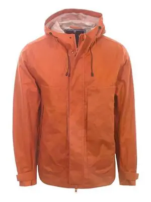 PEOPLE OF SHIBUYA Hooded Jacket - Orange