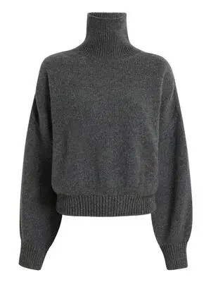 Khaite Willem Cashmere Sweater - Grey