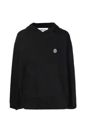 AMBUSH Logo-print Hoodie - Black