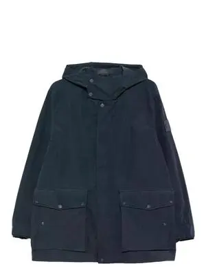 Stone Island Long-sleeve Hooded Jacket - Blue