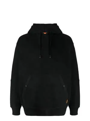 BOSS Logo-tag Jersey Hoodie - Black
