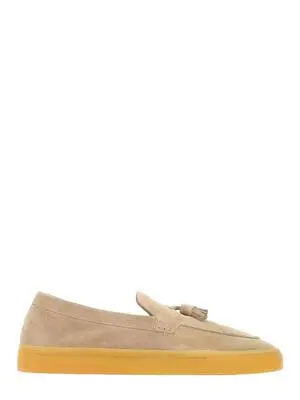 COPENHAGEN  Tassel-detail Round-toe Loafers - Neutrals