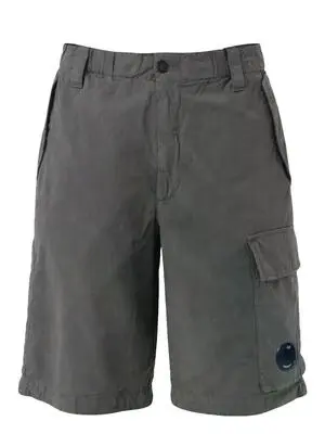 C.P. COMPANY Cotton Ripstop Cargo Shorts Grey