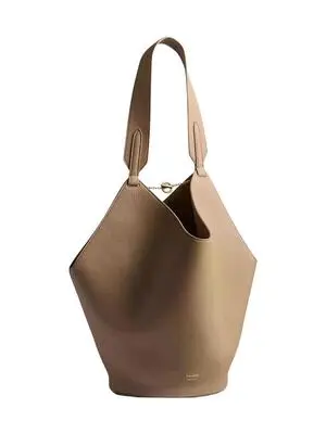 Khaite Small Lotus Tote - Neutrals