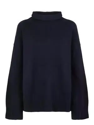 Aspesi Turtleneck Long Sleeve Sweater - Blue