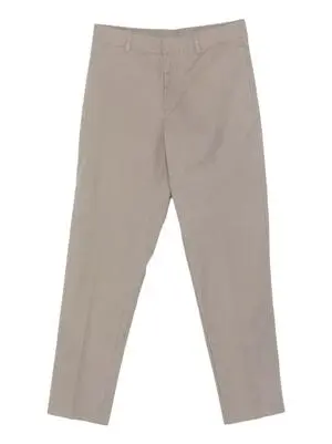 Emporio Armani Logo Appliqué Trousers - Grey