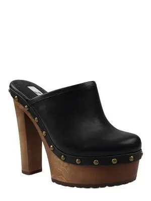 ZIGI Dealio Platform Clog Black