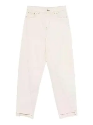 HALFBOY Panelled Boyfriend Jeans - Neutrals