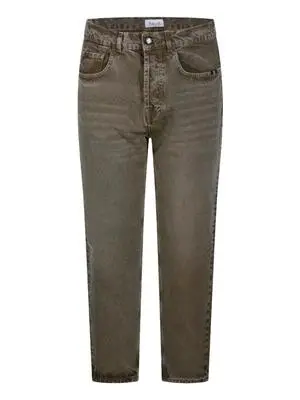 AMISH SUPPLIES Faded-effect Jeans - Brown