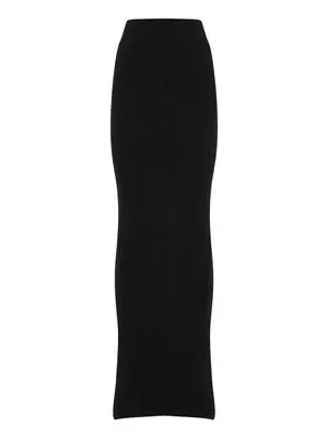 Rick Owens Pillar Skirt Black