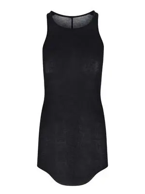 Rick Owens Basic Rib Tank - Black