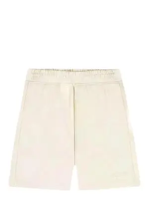 REPRESENT Owners Club Elasticated Waist Shorts With Logo Detail - Neutrals