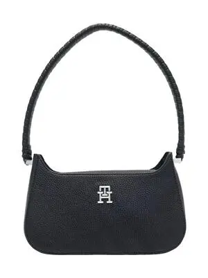 Tommy Hilfiger Emblem Shoulder Bag - Black
