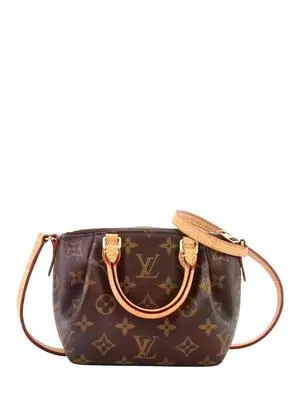 LOUIS VUITTON Turenne Nano Crossbody Bag Monogram Canvas - Brown