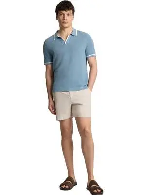 Onia Stretch Linen 6" Short - Stone