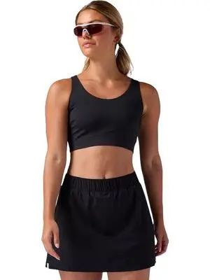 BACKCOUNTRY Destination Longline Bra Top - Black