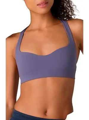 Free People Win Win Sweetheart Racerback Bra - Graphite