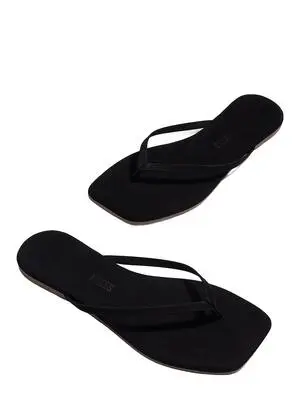 Tkees Lily Square Toe Flip Flop - Sable