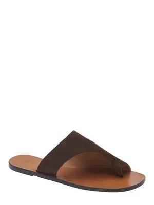 ATP ATELIER Rosa Toe Loop Sandal - Walnut