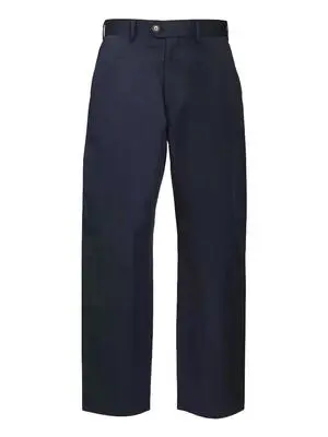 Paul Smith Slub-texture Trousers - Blue