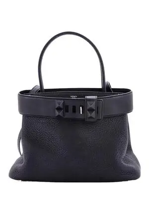 Hermès Medor Togo Handbag - Black