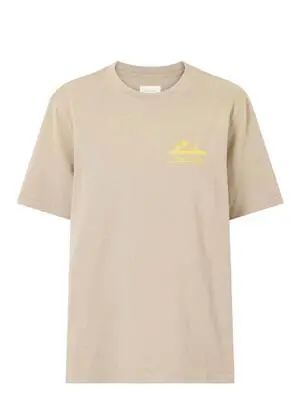 Aimé Leon Dore Aimé Leon Dore Printed Cotton T-Shirt Neutrals
