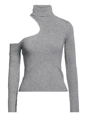 HAVEONE Turtleneck Top - Grey