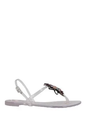 NILA & NILA Thong Sandal In Synthetic Fibers - Transparent
