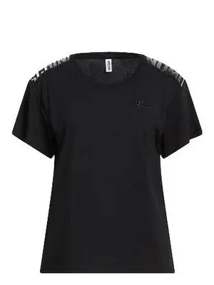 Moschino Printed Cotton T-shirt - Black
