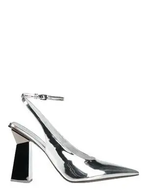 Valentino Garavani Leather Pumps - Silver