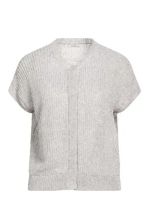 Peserico Knitted Cardigan - Grey