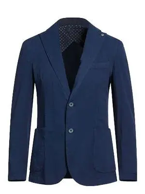 BARBATI Single-breasted Blazer - Navy