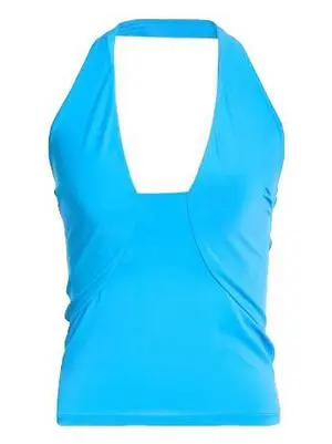 Pinko Jersey Halterneck Top - Blue