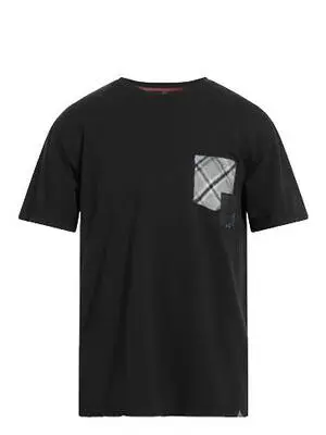 KOON Man T-shirt Black Size M Cotton, Elastane