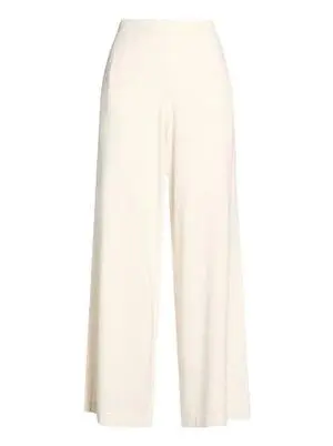 Brunello Cucinelli Wide-leg Knit Pants - White
