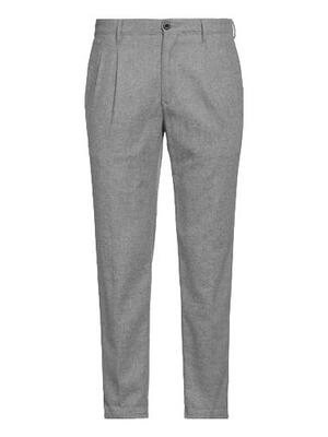 Incotex INCOTEX Charcoal Virgin Wool Blend Tailored Trousers Grey