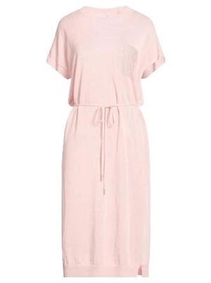 Peserico Embellished Midi Dress - Light Pink