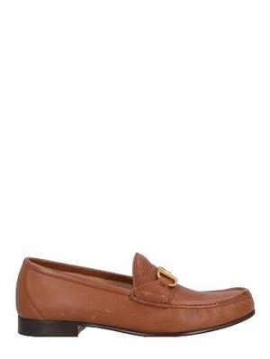 Valentino Garavani Leather Loafers - Brown