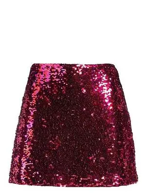 CHIARA FERRAGNI Sequined Mini Skirt - Pink