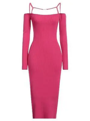 Jacquemus Midi Dress - Magenta